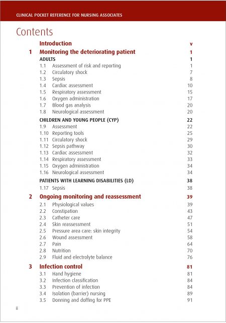 Clinical Pocket Reference for Nursing Associates – Clinical Pocket ...